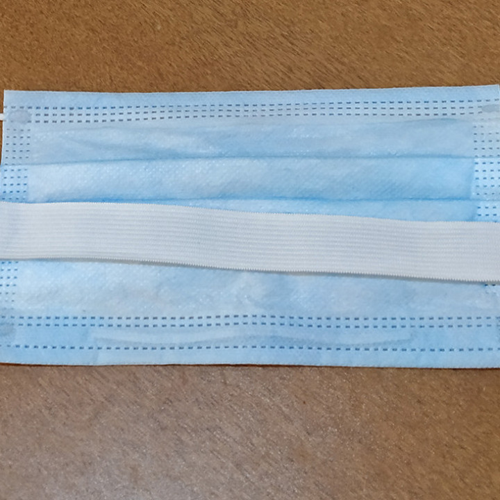 3D Printable Ear saver for use with elastic band by imakina