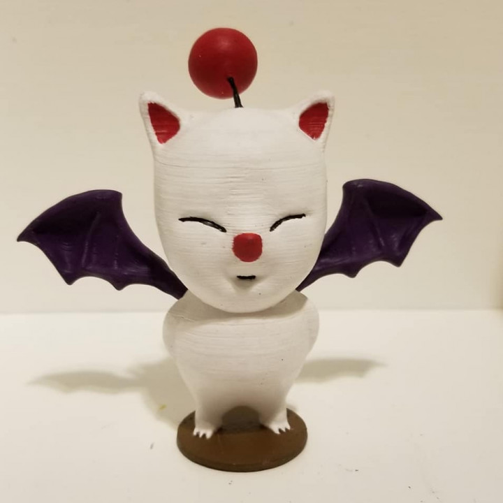 3D Print of Final Fantasy Moogle by ShinobiShiro