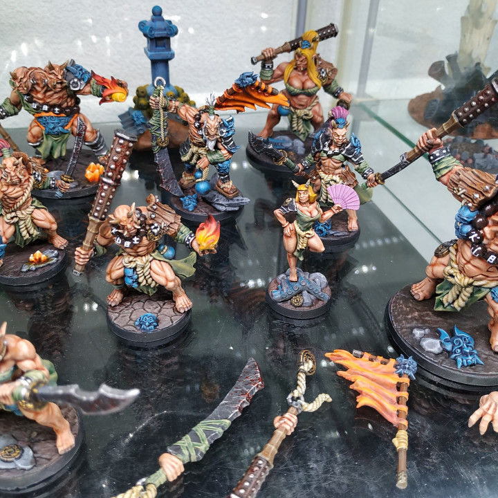 3D Print of Oni Clan (presupported) by jeromejouvie