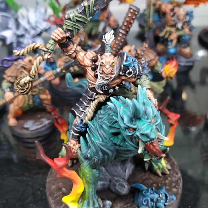 3D Print of Yoshigruzu on Warugo the Oni Beast - Oni Clan by jeromejouvie