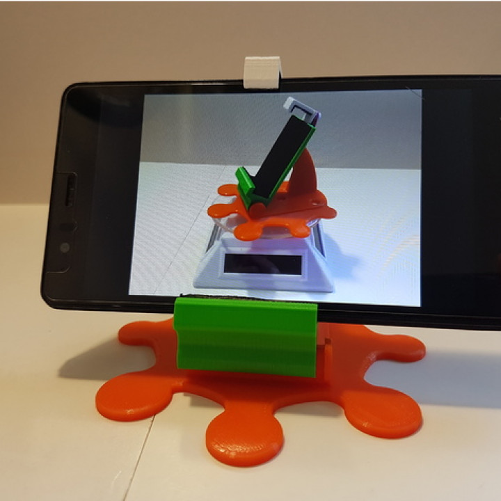 3D Printable ADJUSTABLE SMARTPHONE STAND by Alex bcn