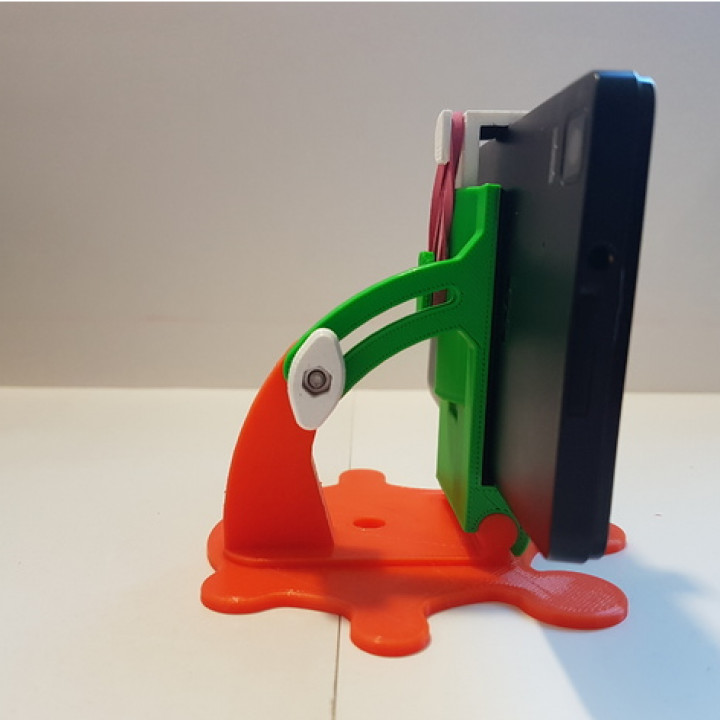 3D Printable ADJUSTABLE SMARTPHONE STAND by Alex bcn