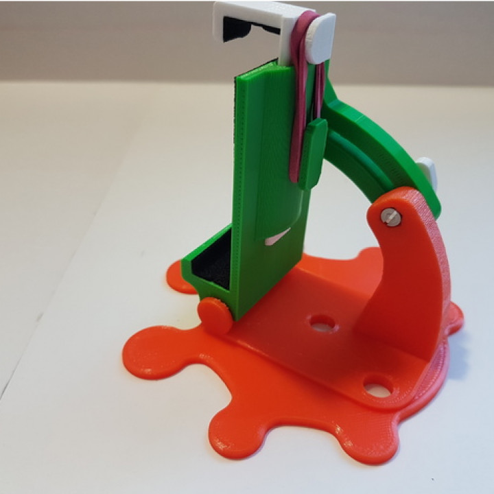3D Printable ADJUSTABLE SMARTPHONE STAND by Alex bcn