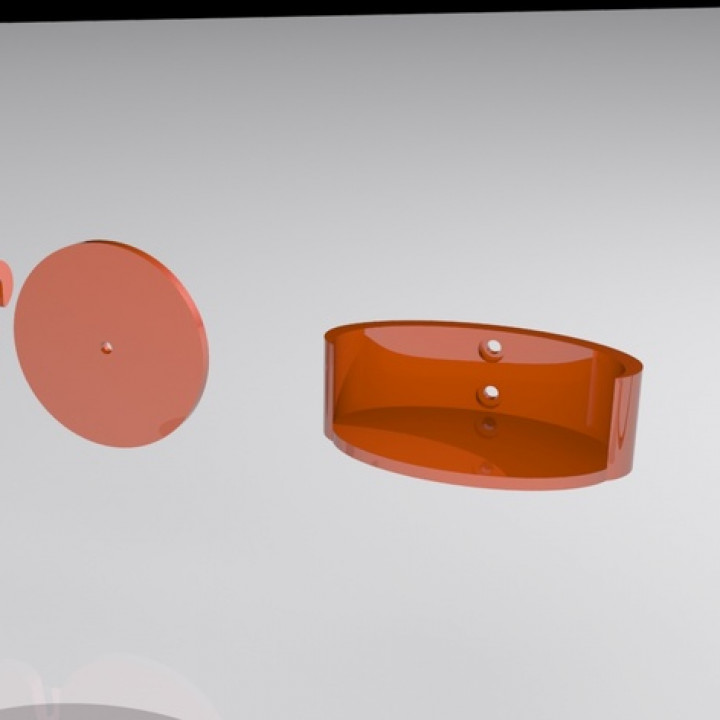 3D Printable Wall Mounting system for 5x5cm metal roster by stijn peeters