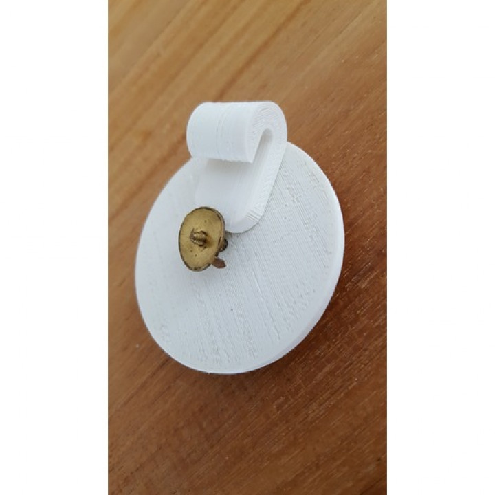 3D Printable Wall Mounting system for 5x5cm metal roster by stijn peeters