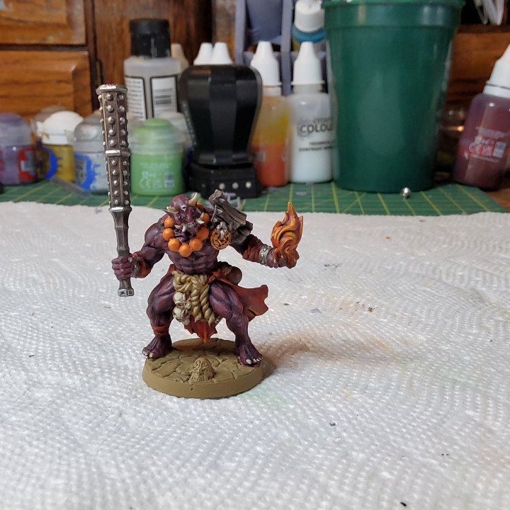 3D Print of Oni Clan - Modular A (Grunt) by Loneshark707