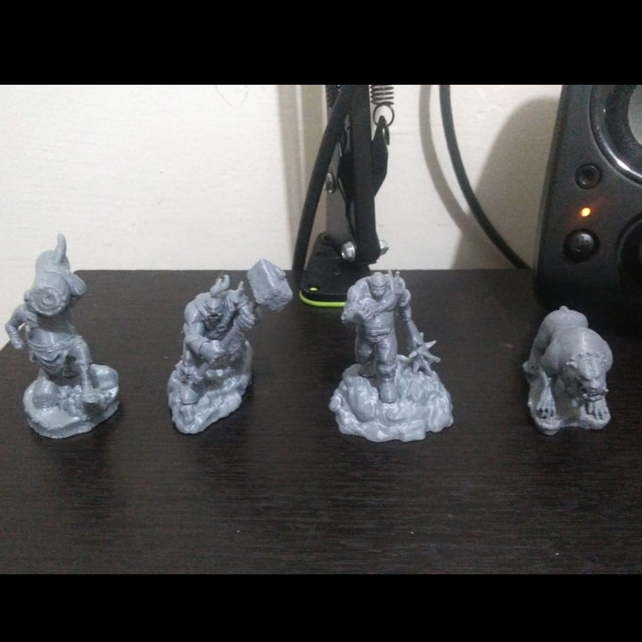 3D Printable Guardians' Destiny Ogre Pack 1 by GuardiansDestiny