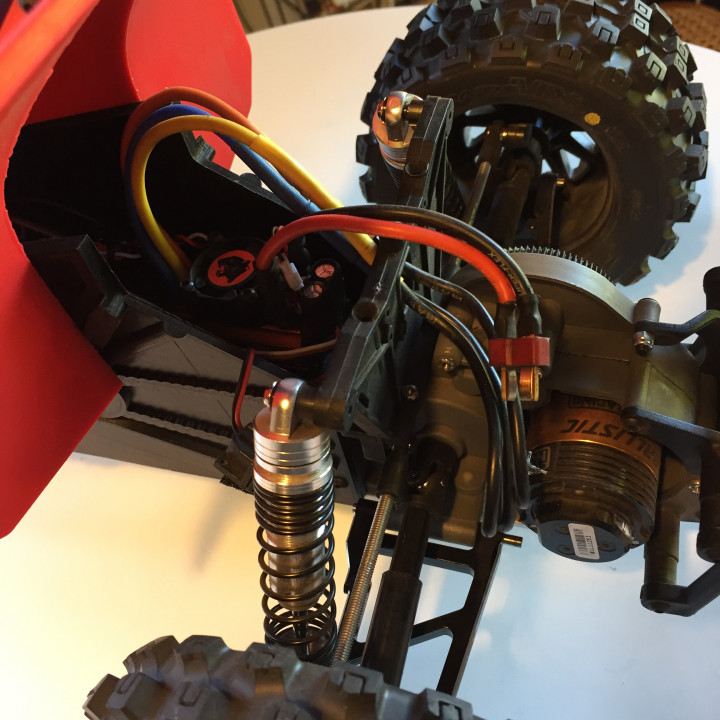 3D Printable Trifekta RC 3-Wheeler H250r by Trifekta RC