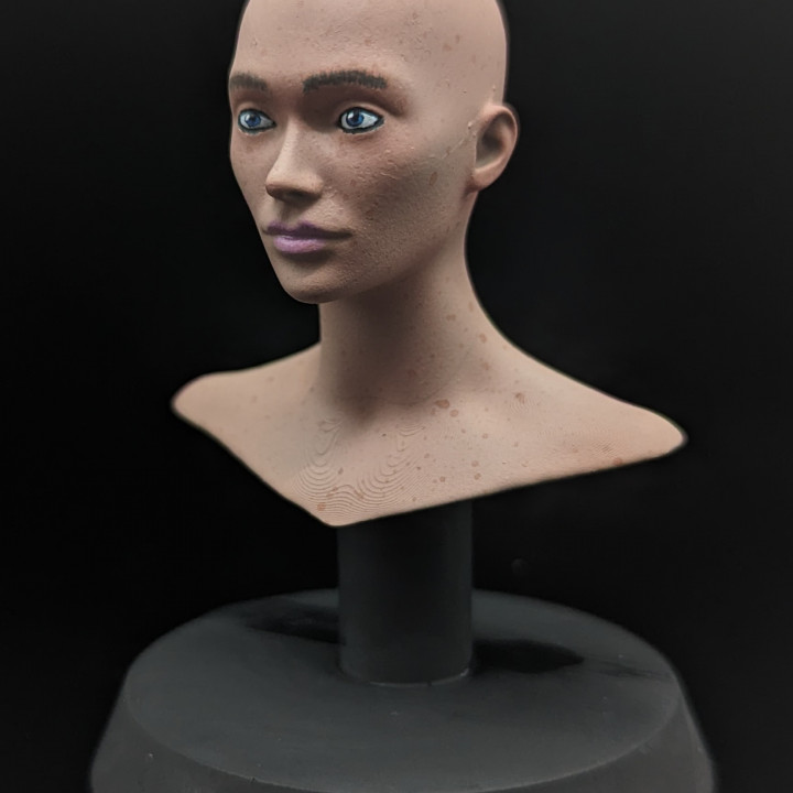 3D Print of Practice Busts by FenrisManagarm