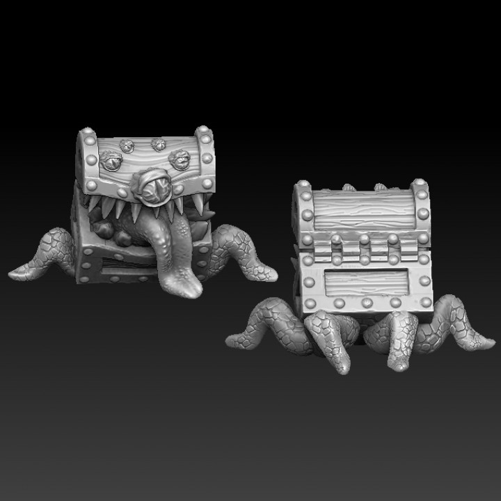 3D Printable Chests pack by Stanislav Kuznetsov