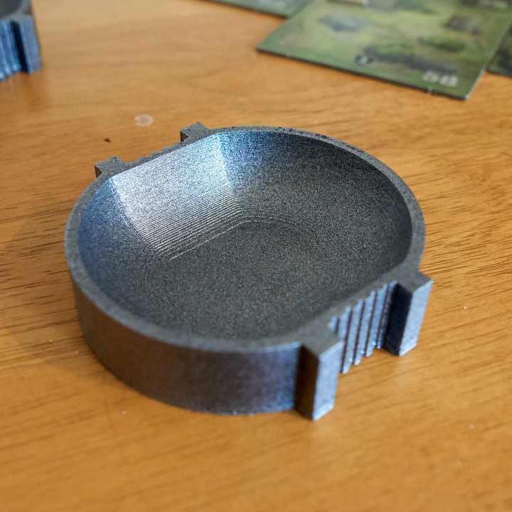 3D Printable Packable Board Game Token / Components Organiser by sam lucey