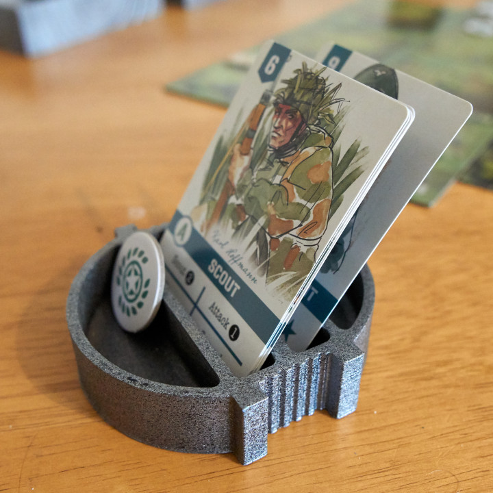 3D Printable Packable Board Game Token / Components Organiser by sam lucey