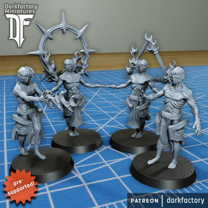 3D Printable The Master Psychics by Dorkfactory Miniatures