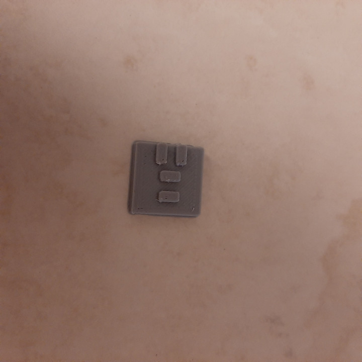 3D Printable Pattern Textured Rubik's Cube Tiles by Ellianna Landy