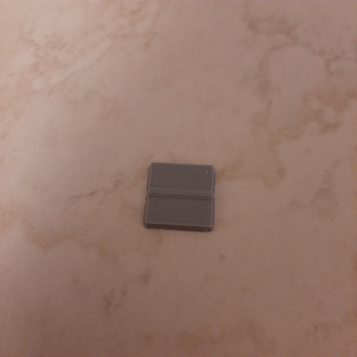 3D Printable Pattern Textured Rubik's Cube Tiles by Ellianna Landy