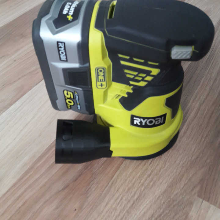 3D Printable Bosch Dust Port for Ryobi Random Orbit Sander by David