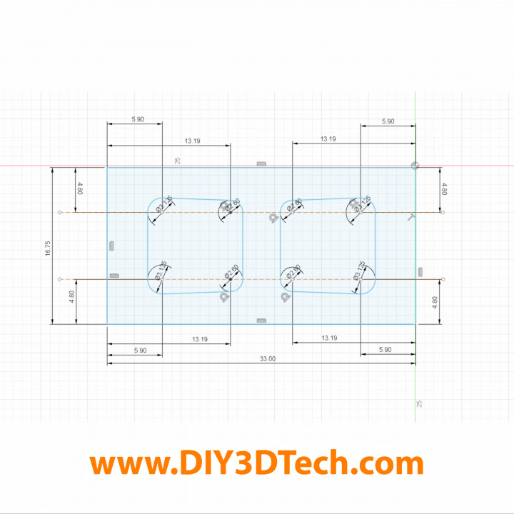 3D Printable Cinder Block Scale Miniature 12:1! by Mr. DIY3DTech.com