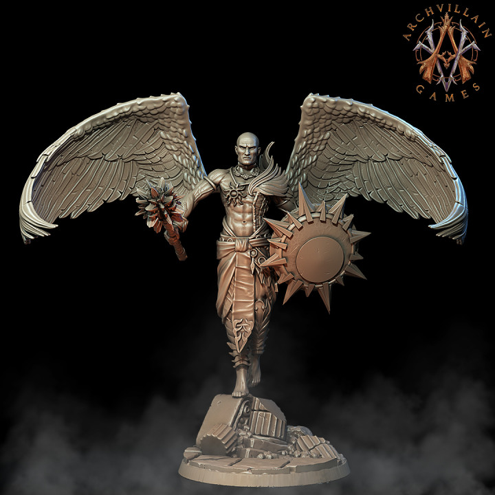 3D Printable Celestial Messengers and Trumpet Celestials by Archvillain ...