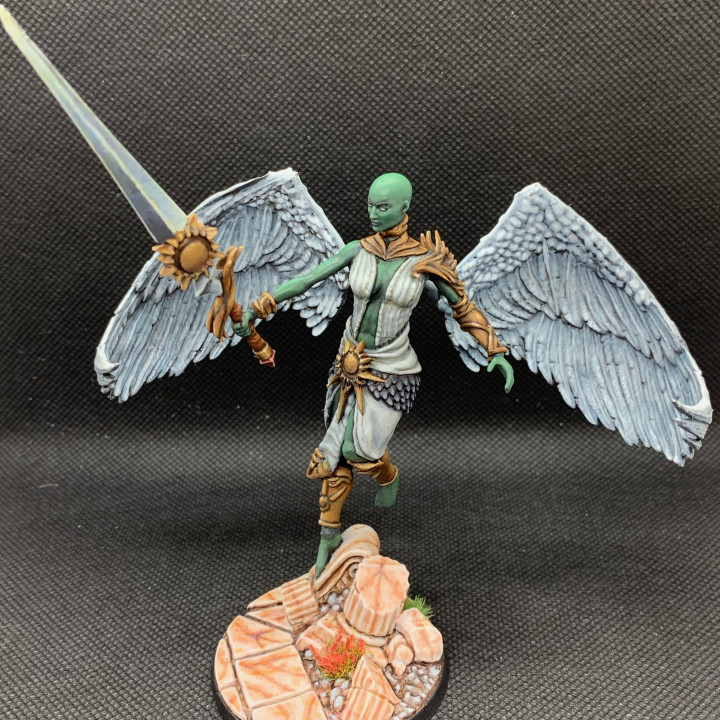 3D Print of Celestial Messengers and Trumpet Celestials by ninjametimbers