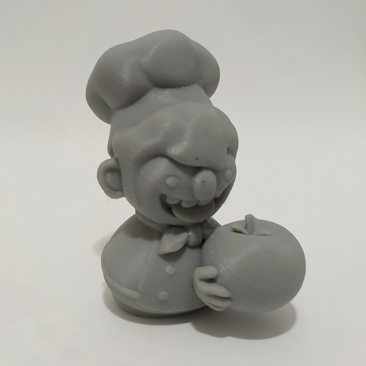 3D Printable Overcooked male character by Silvano Junior