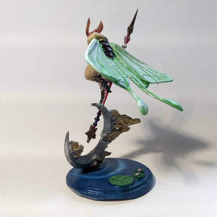 3D Print of Psychidae, Noctuoidea Moth Mage (Pre-Supported) by Agarthian