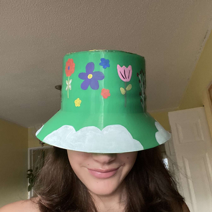 3D Printable Bucket Hat by Maximalian Kephart