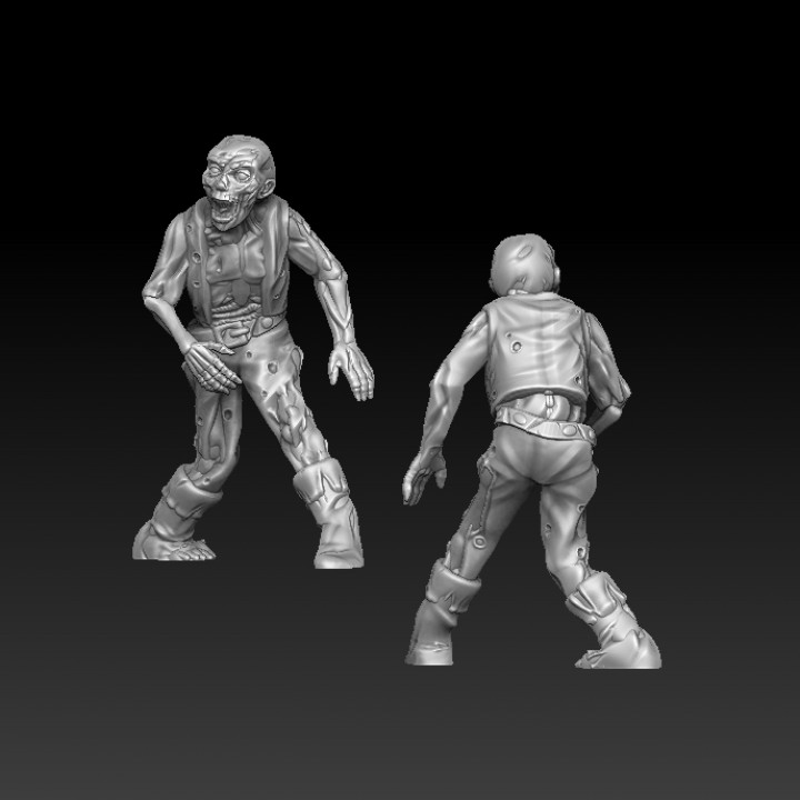3D Printable zombie by Stanislav Kuznetsov