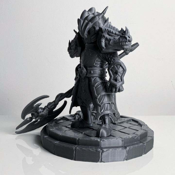3D Printable Dragon Knight by Alexandru Coman