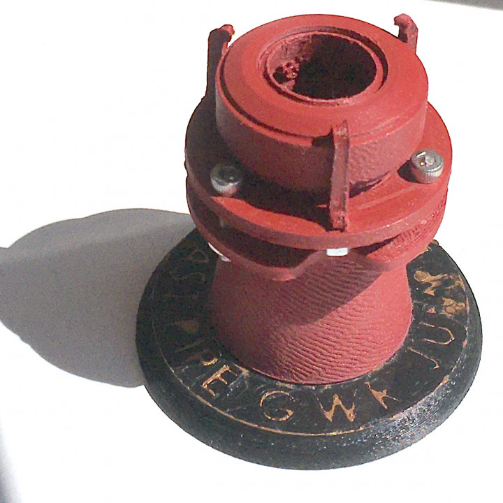 3D Printable GWR Steam Locomotive "Jumper Top" Blast Pipe by James Bozeat