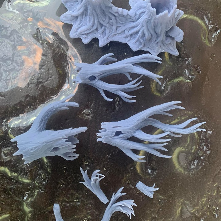 3D Print of Wraith Wood /Modular/ /Terrain/ /Pre-supported/ by AsgardRising