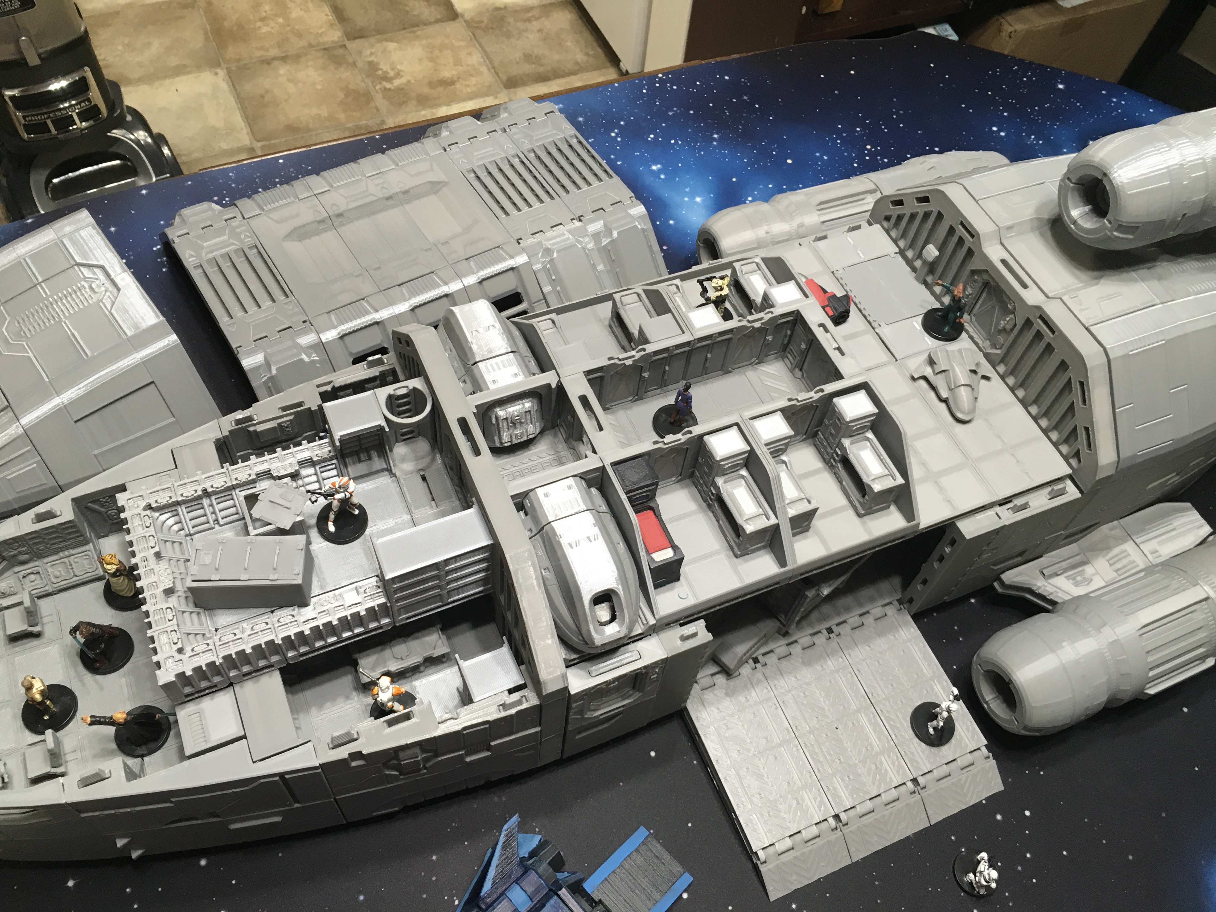 3D Printable Chimera Crew Quarters by 2nd Dynasty