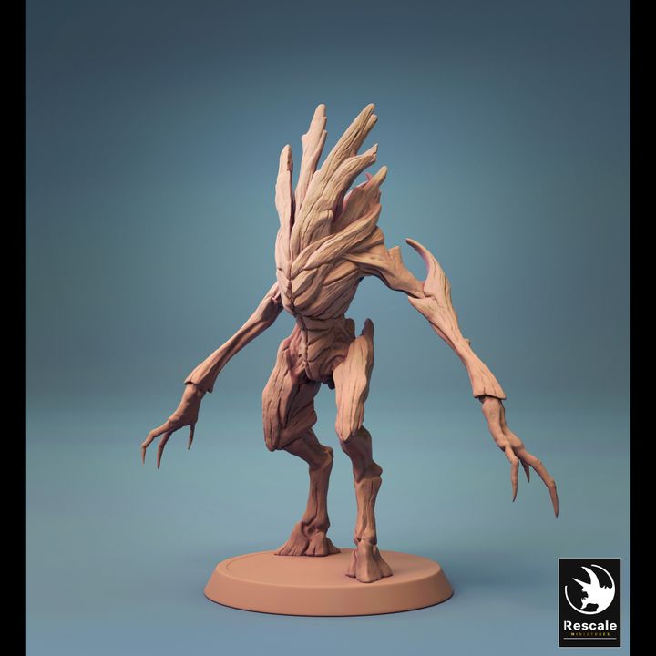 3D Printable Wood Creature by Rescale Miniatures