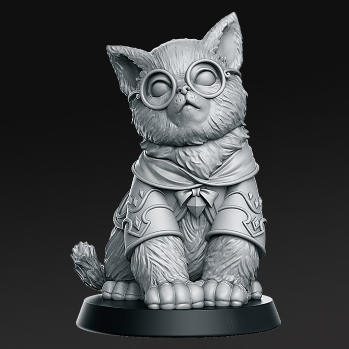 3D Printable Gaton - Big Cat - 32mm - DnD by RN Estudio