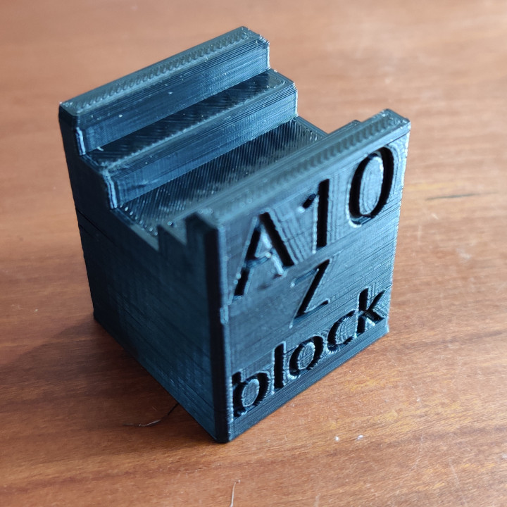 3D Printable Geeetech A10 z-block by Edwin Ringersma