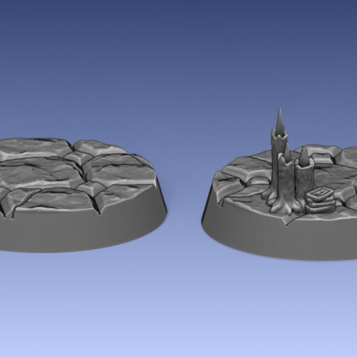 3D Printable Vampire Lord (modular with bases) by GloomyKidMinis