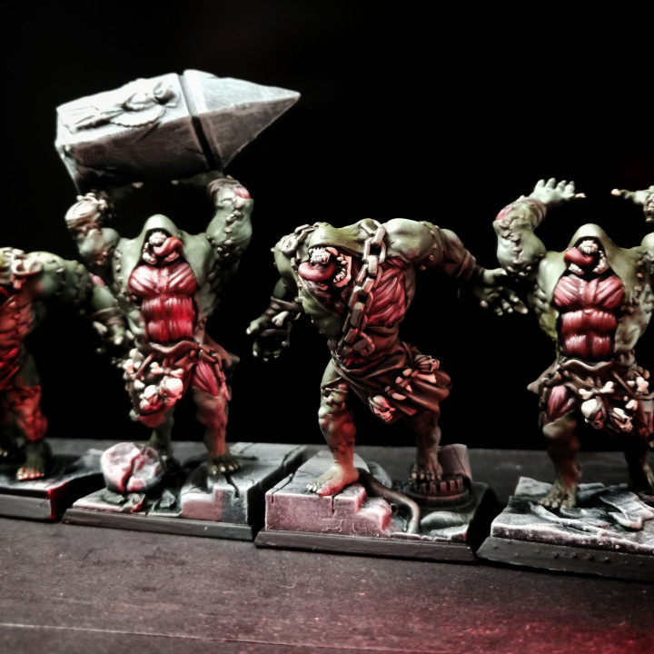 3D Print of Flesh Reapers - Vampires - Titan Forge Miniatures May 2020 ...