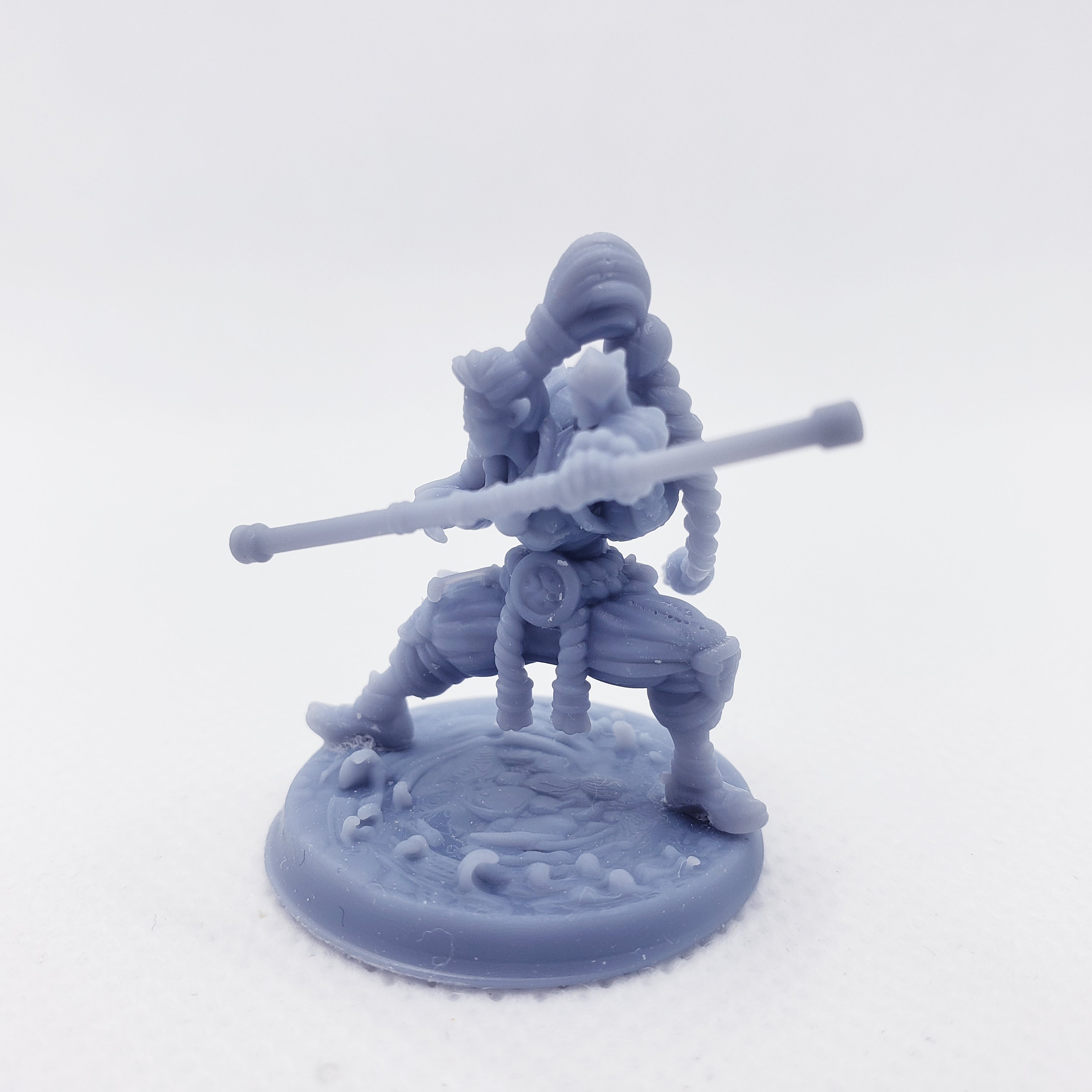 3D Printable Kiroda The Monk (Pre-Supported) by Cast n Play