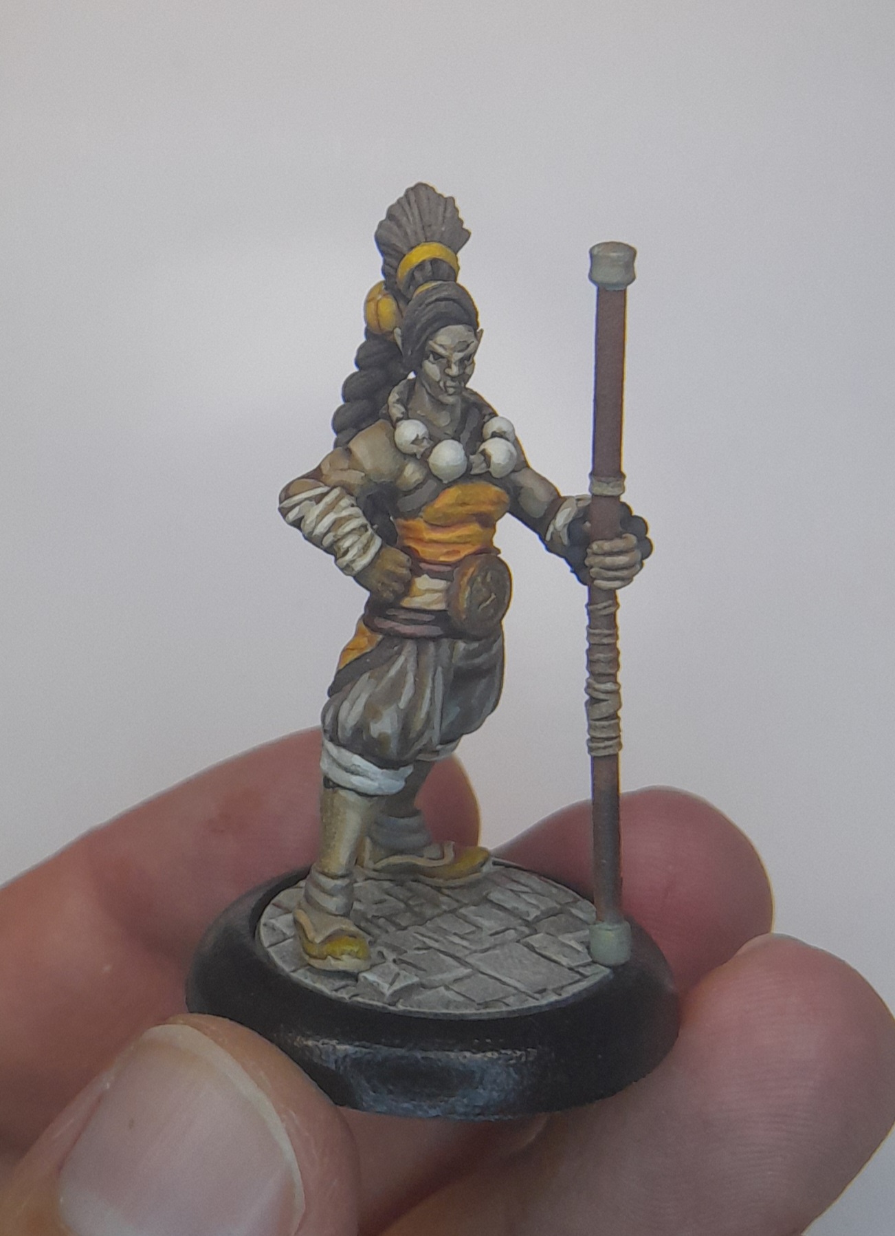 3D Printable Kiroda The Monk (Pre-Supported) by Cast n Play