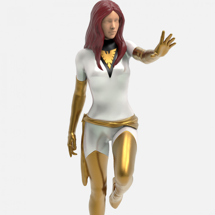 3D Printable Phoenix - Jean Grey (X-men) by Volpy Gregor