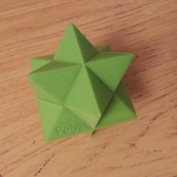 3D Printable Puzzle Polygon by Alexey Verbitskiy
