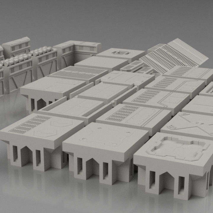 3D Printable MODULAR PLATFORMS - V1.0 FOR DIORAMAS AND TABLETOP GAMES ...
