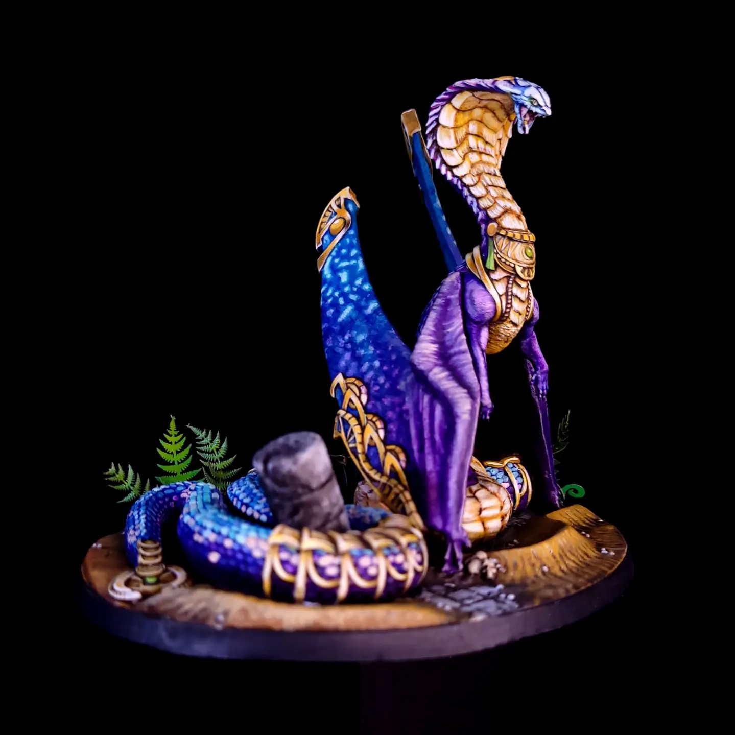 3D Printable Cobra Dragon by Archvillain Games