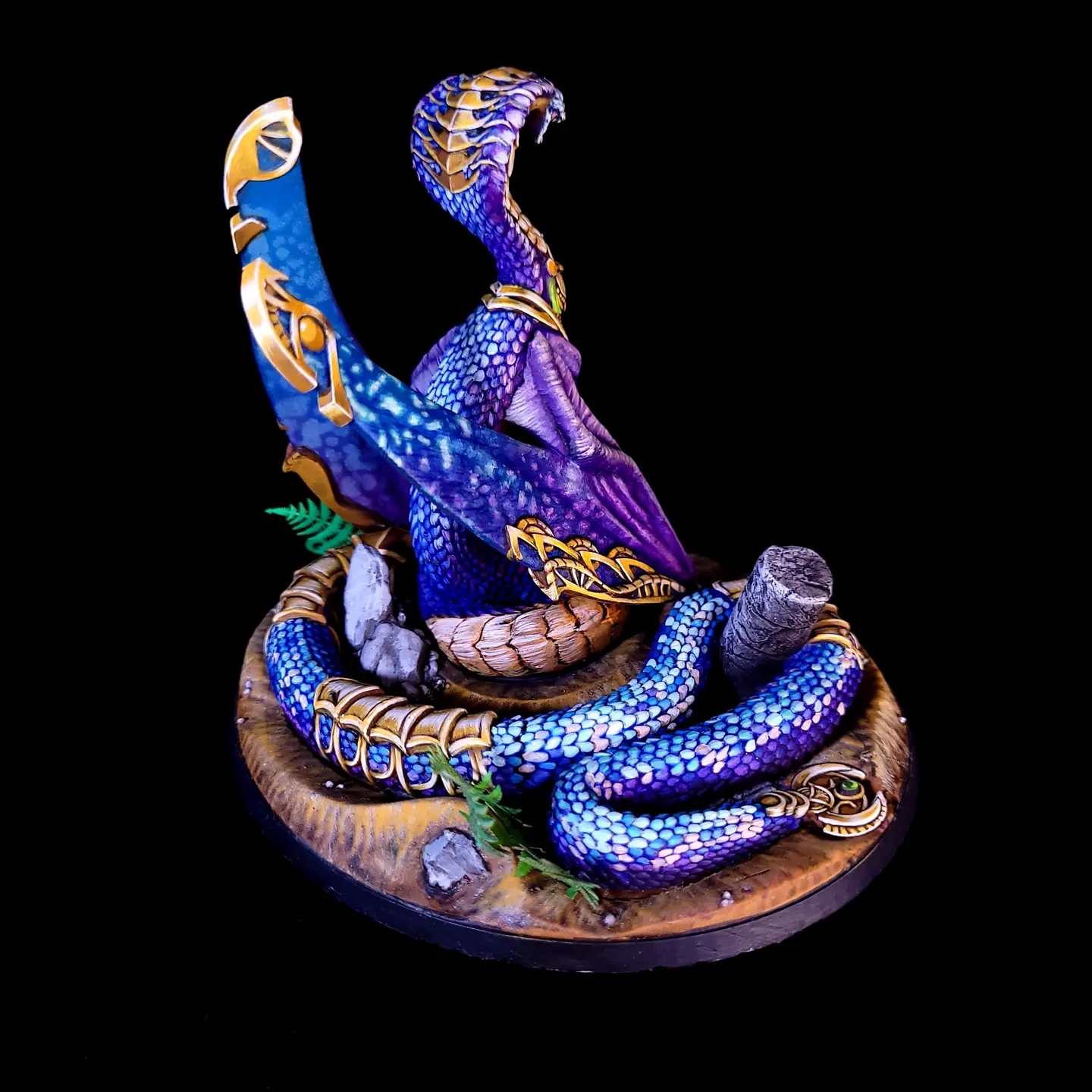 3D Printable Cobra Dragon by Archvillain Games