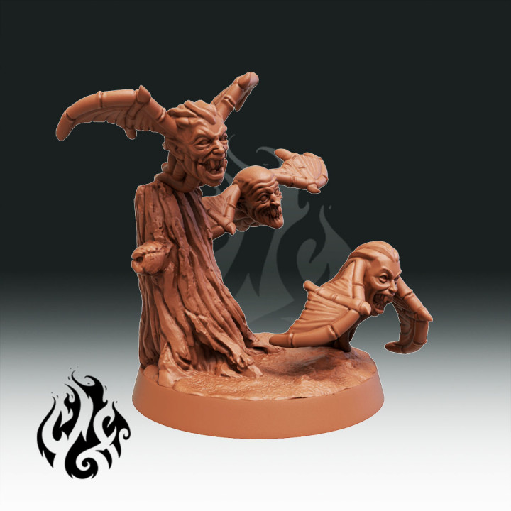 3D Printable Vampire Heads by Crippled God Foundry