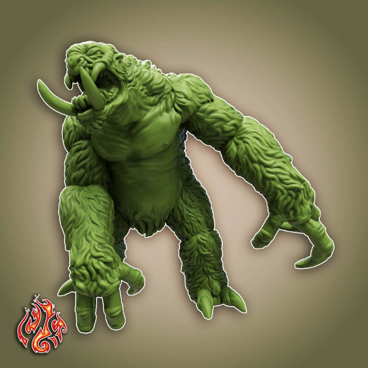 3D Printable Behemoth by Crippled God Foundry