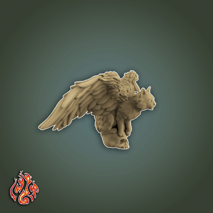 3D Printable Tressym by Crippled God Foundry