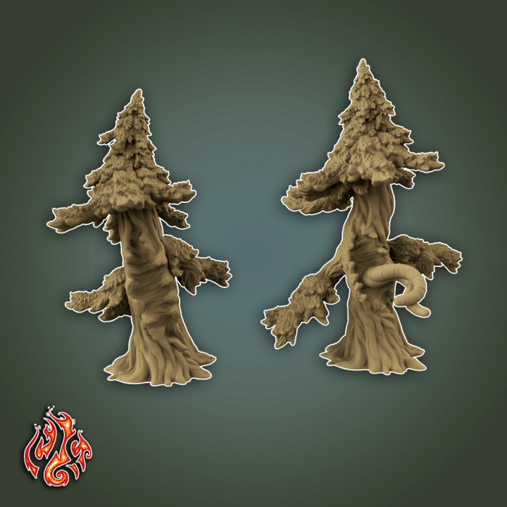 3D Printable Evil Trees by Crippled God Foundry