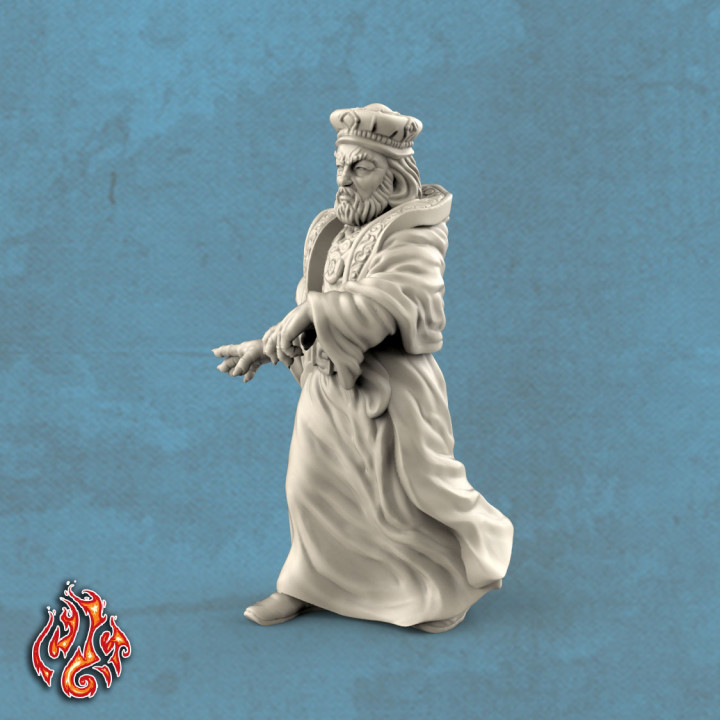 3D Printable Evil Wizard by Crippled God Foundry