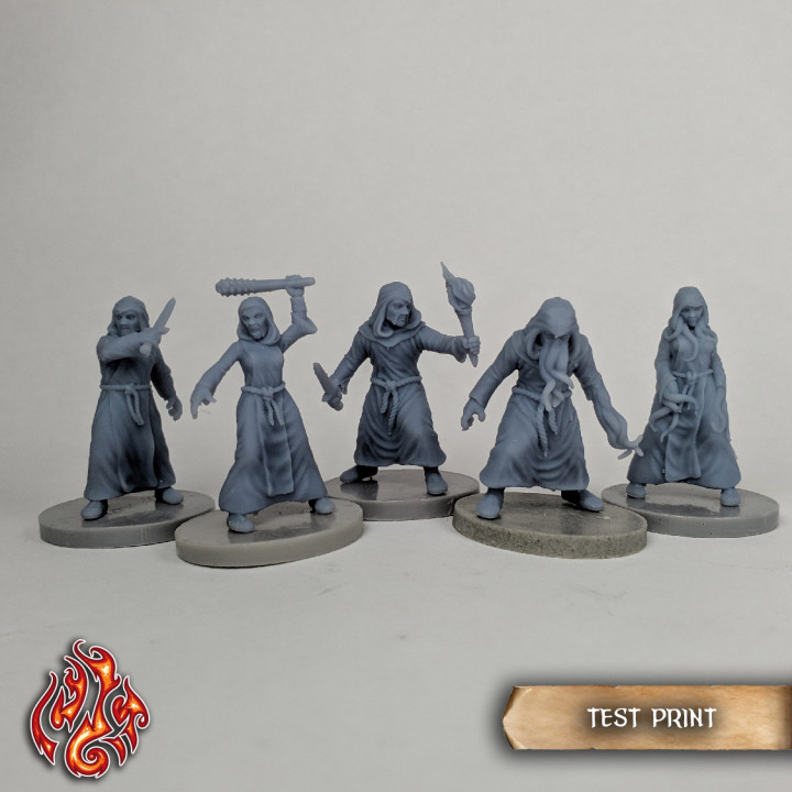 3D Printable Cultists of Zargon by Crippled God Foundry