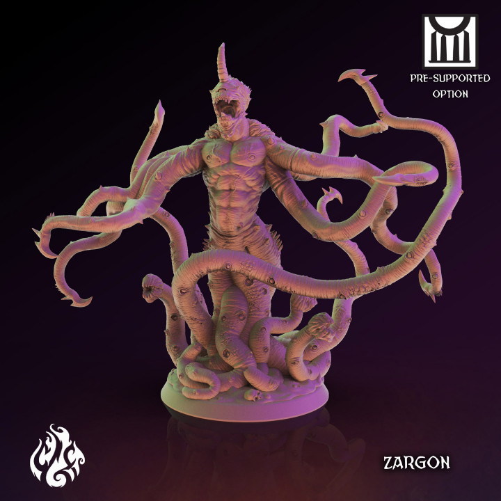 3D Printable Zargon by Crippled God Foundry